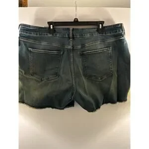a.n.a | Shorts | Ana Denim Shorts Women 22w Midrise Midi Dark Tinted ...